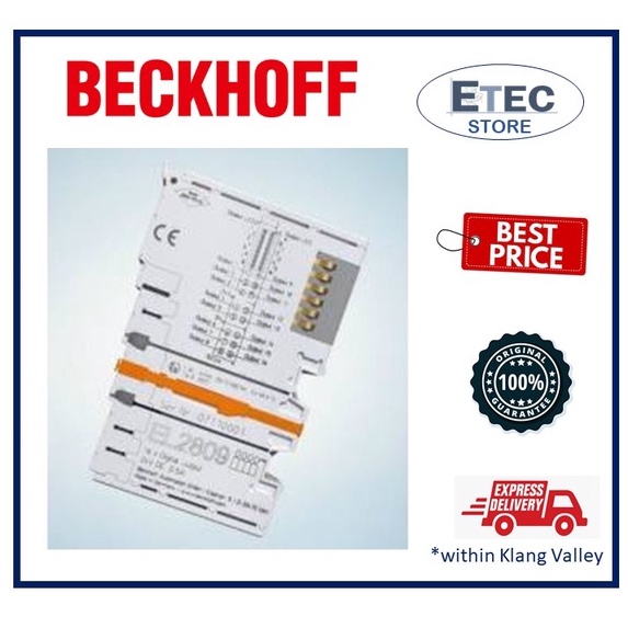 Beckhoff HD EtherCAT Terminal with 16-Channel Digital Output EL2809 | Shopee Malaysia