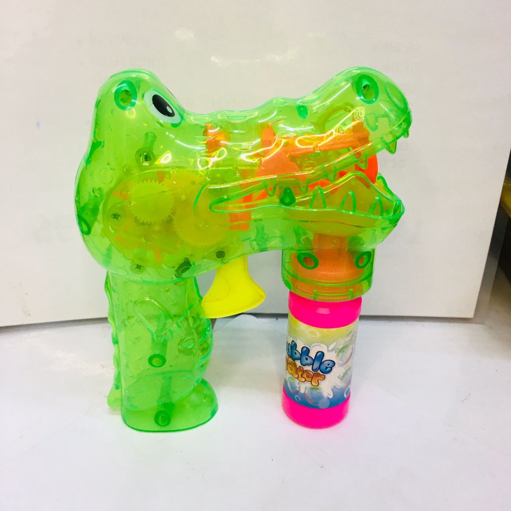Bubble Blower Gun Children's / Toy Bubble Water With Soap | Shopee Malaysia