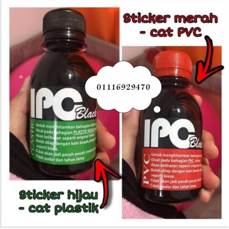ORIGINAL IPC PAINT | CAT DALAMAN KERETA | BLACK IPC | BARANGBAIK! 🔥 ...