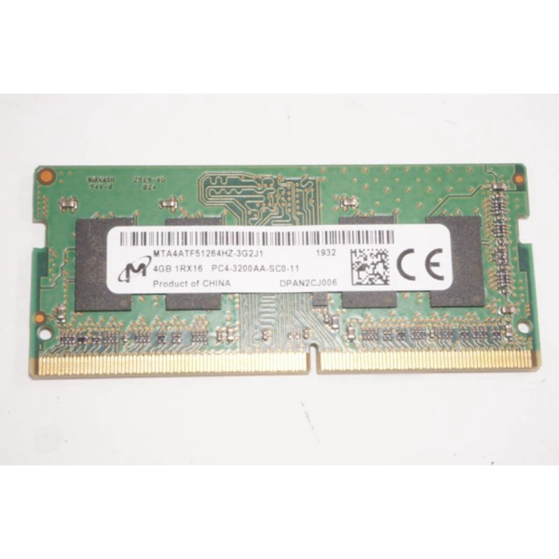 DDR4 4GB RAM 1Rx16 mta4atf51264hz-2g3b1 specs | Shopee Malaysia