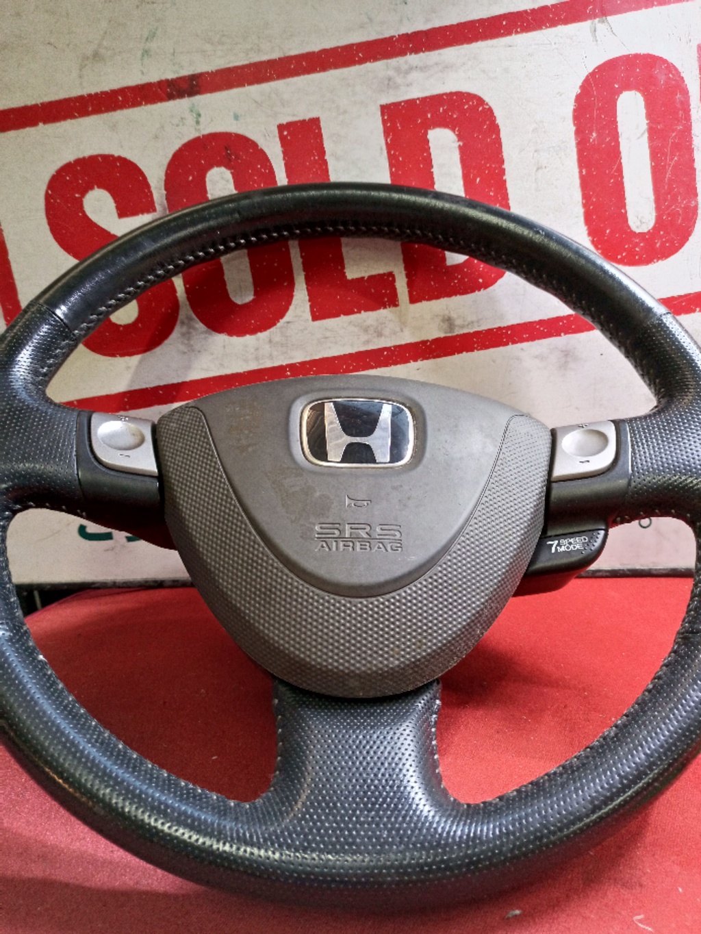 🇯🇵🇯🇵 Honda Jazz Fit GD1 GD3 City GD6 GD8 Steering Wheel With 7 Speed ...
