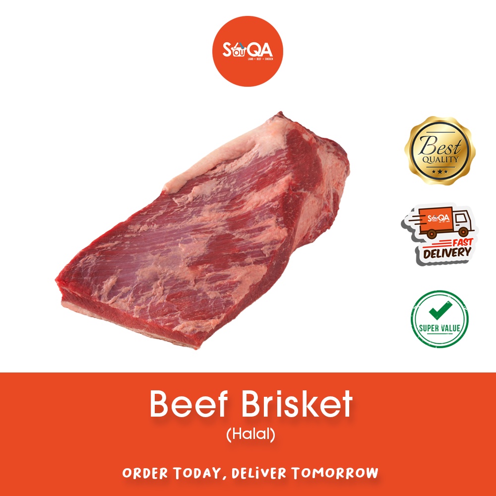 [Klang Valley only] Beef Brisket 1KG (Halal) | Shopee Malaysia