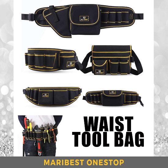 Hardware Tool Kit Bag Waist Pocket Tool Bag Pouch Tool Bag for Tools ...