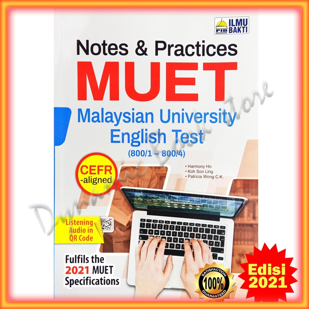 Buku Latihan : Notes & Practices MUET STPM CEFR 2021 | Shopee Malaysia