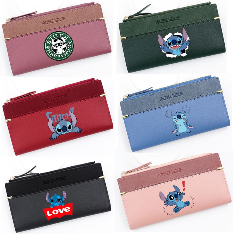Stitch Wallet for Woman Card Holder Wallet Coin Purse Cute Wallet for ...