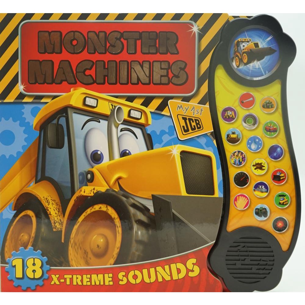 (BX) Mega Sounds Jcb: My First Jcb: Monster Machines (ISBN ...
