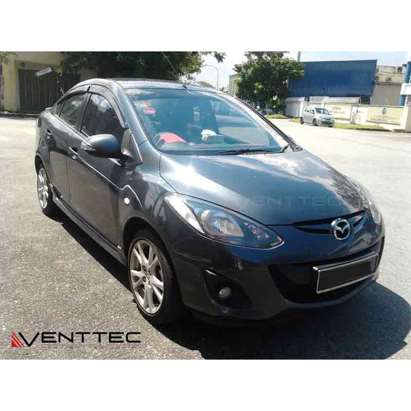 MAZDA 2 / DEMIO SEDAN (DM) 07Y-14Y = VENTTEC DOOR VISOR | Shopee Malaysia