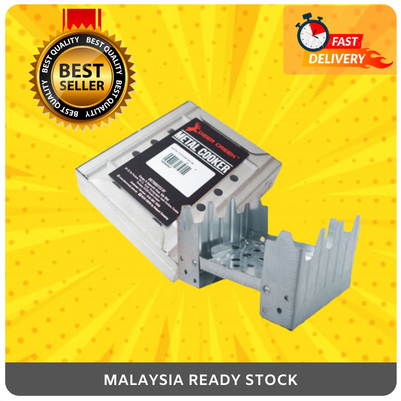 🔥MALAYSIA STOCK🔥 Metal Cooker (Without Solid Fuel) | Shopee Malaysia