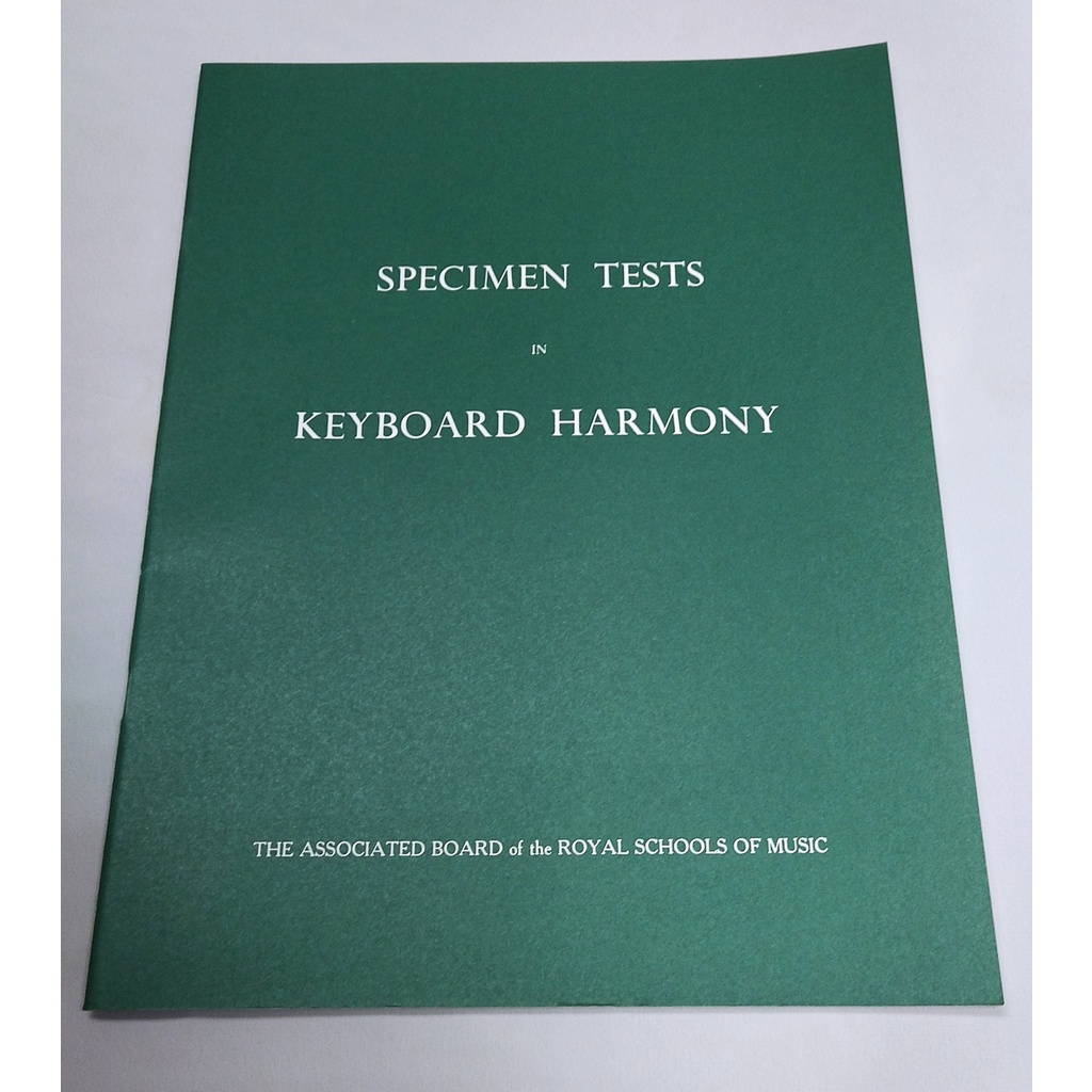 Specimen Tests in Keyboard Harmony | Shopee Malaysia