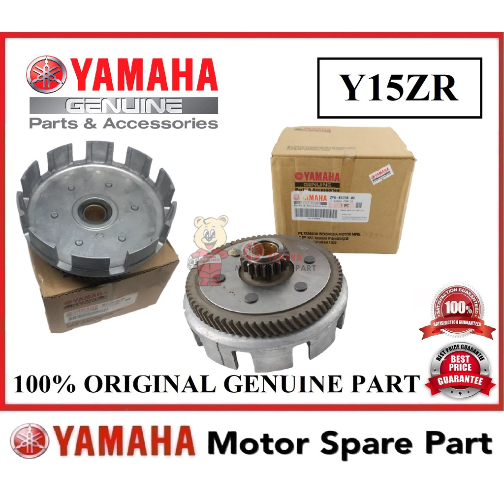 (100% ORIGINAL) YAMAHA Y15ZR PRIMARY DRIVEN GEAR ASSY // 2PV-E6150-00 GIGI BESAR MANGKUK MANGKOK ...
