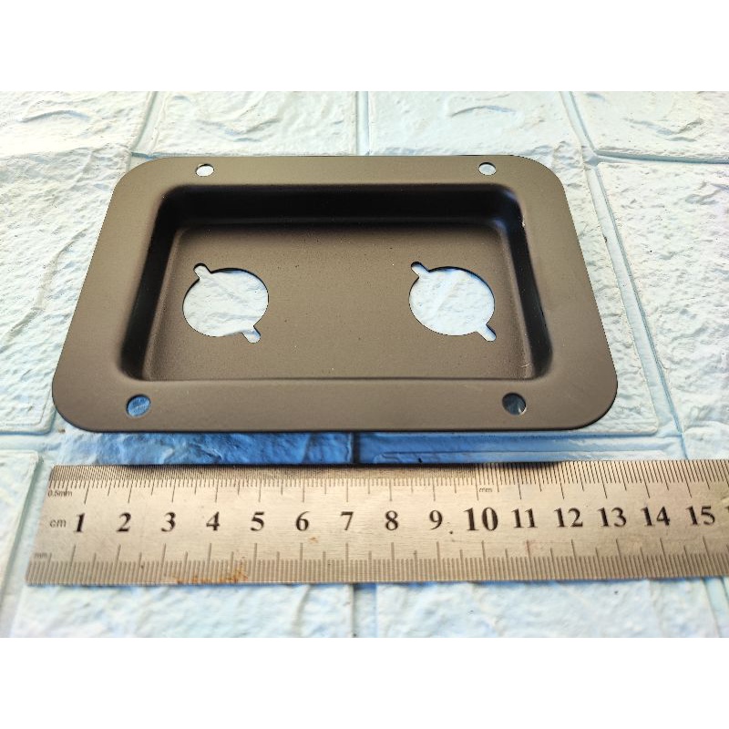 Concave Speakon Plate Panel Speaker Spicon Terminal 2 Socket Holes ...