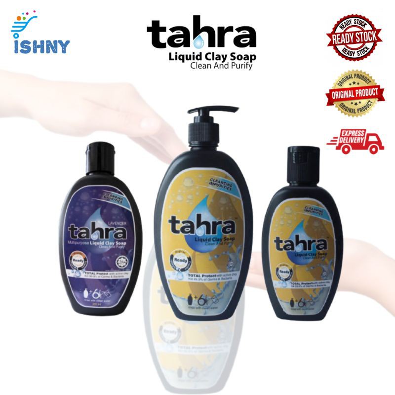 maybelline Sabun TAHRA Liquid Clay Soap 100ml/400ml for taharah samak ...