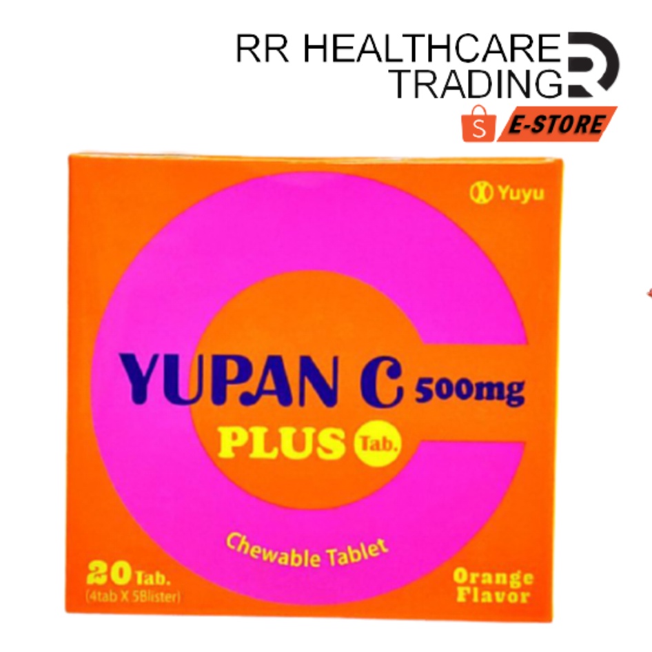 Yupan Vitamin C 500mg Plus Chewable Tablets 20s (Exp 12/2024) | Shopee Malaysia