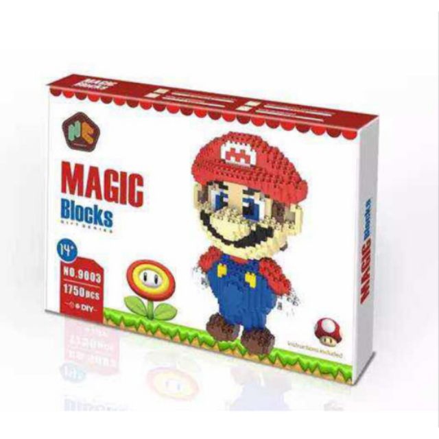 HC MAGIC BLOCKS CHANGED NANO BLOCK SUPER MARIO(9003-DB) | Shopee Malaysia