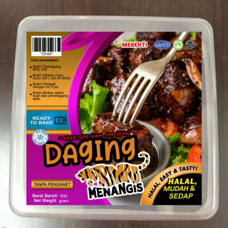 Daging Harimau Menangis (tanpa ice box) | Shopee Malaysia