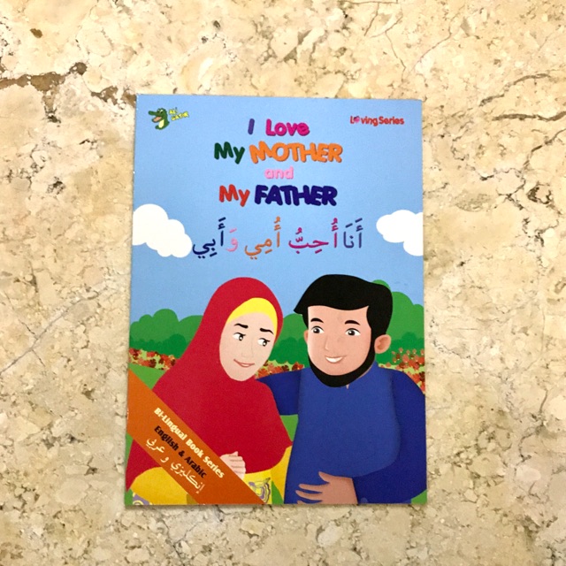 I love My Mother and My Father (English and Arabic) | Shopee Malaysia
