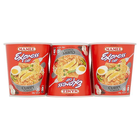 Mamee Express Cup Curry Flavour Instant Noodles 6 x 60g | Shopee Malaysia
