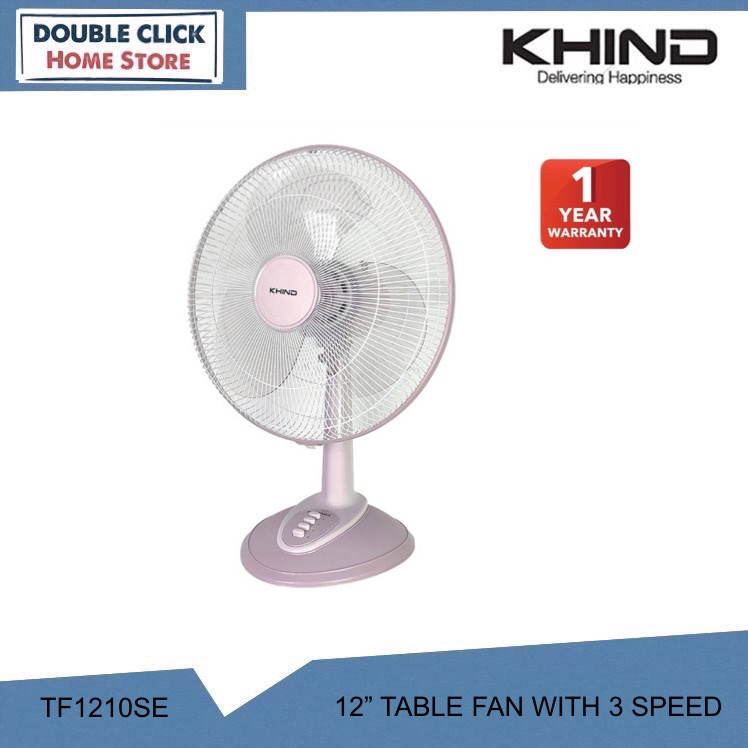 Khind 12” Table Fan TF1210SE | Shopee Malaysia