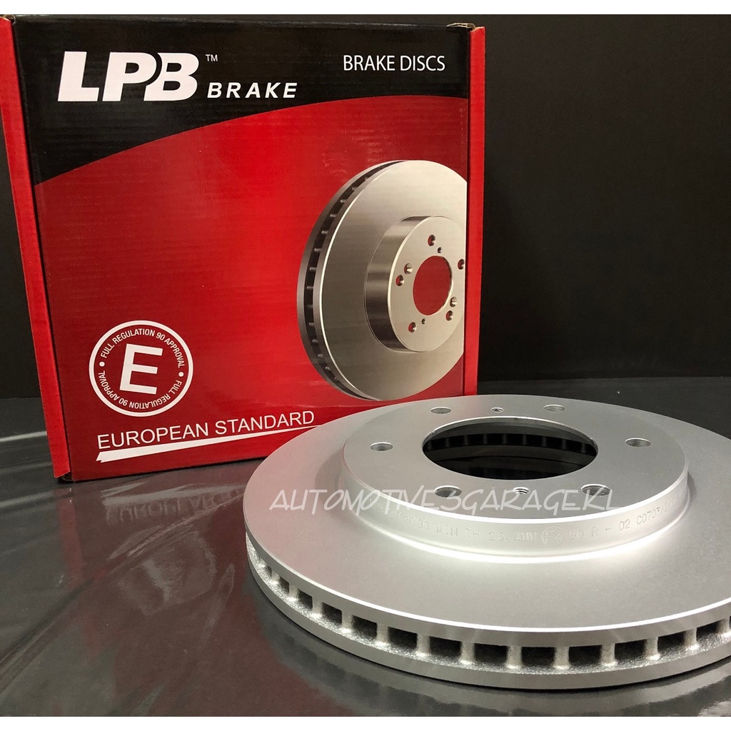 LPB - FRONT BRAKE DISC - N2108700 - 1 PAIR - MITSUBISHI TRITON KB4T ...