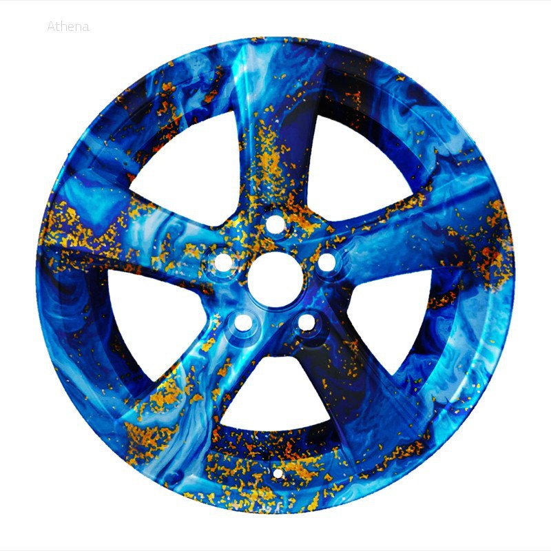 Athena 50*100cm Blue PVA Water Transfer Film Hydrographic Hydro Dipping ...