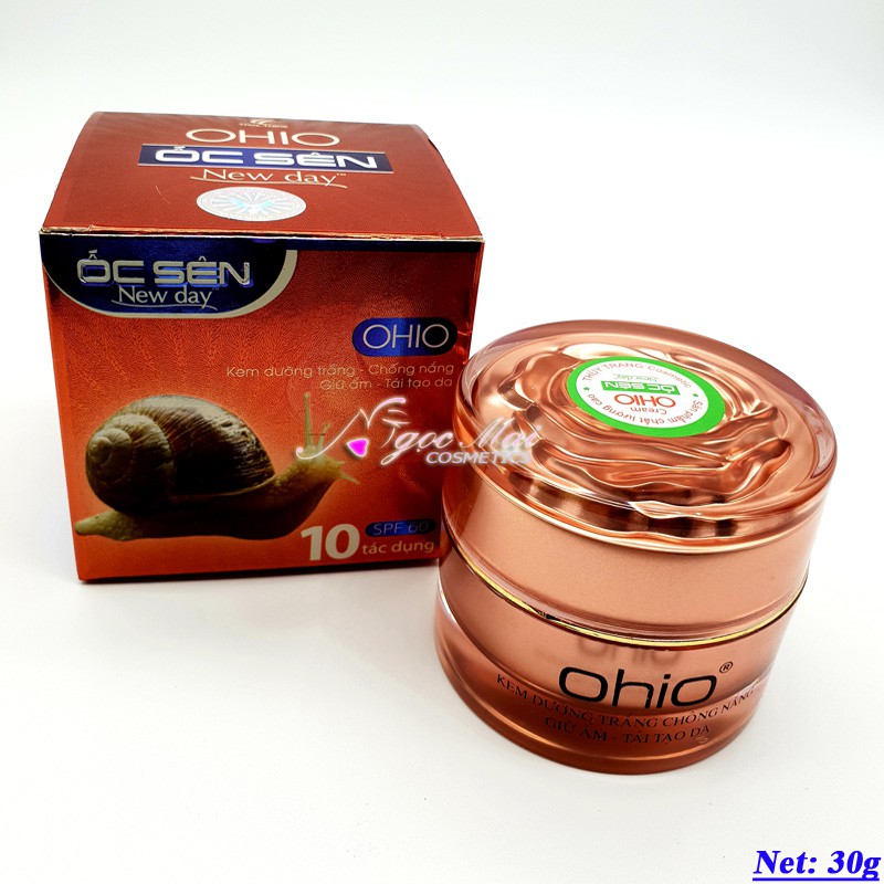 Ohio NEW DAY Snail Whitening, Moisturizing, Regenerating Sunscreen ...