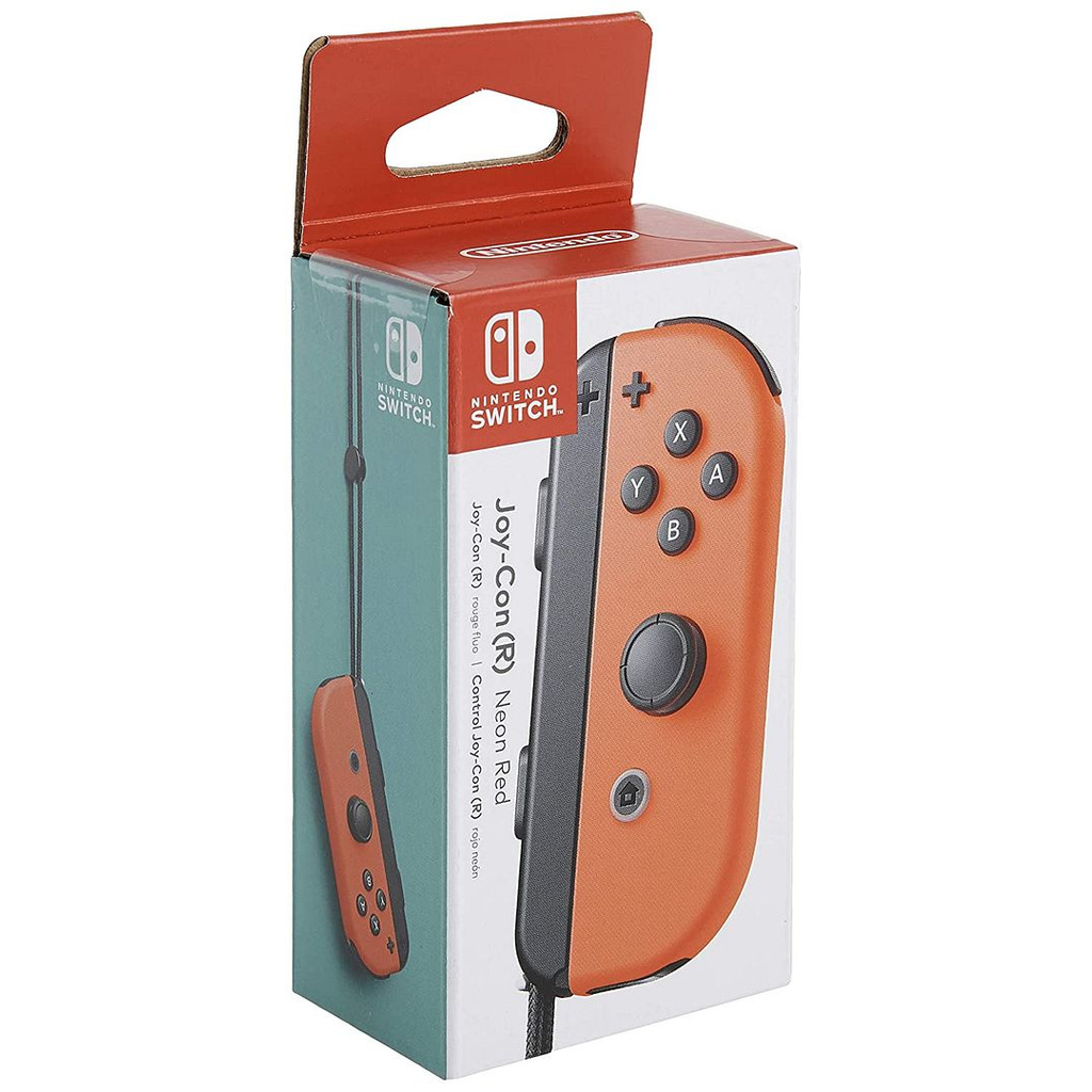 Nintendo Switch Joy-Con Controller Right - Neon Red | Shopee Malaysia