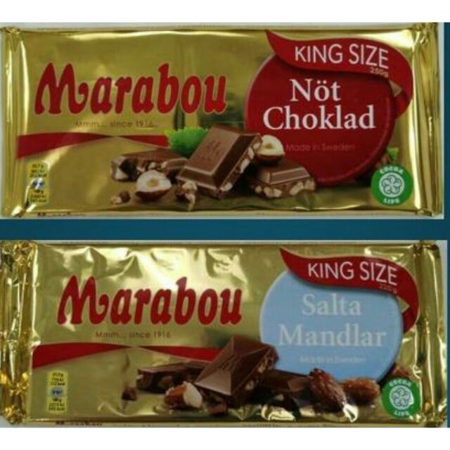 Marabou king-size chocolate bar mix 250g | Shopee Malaysia