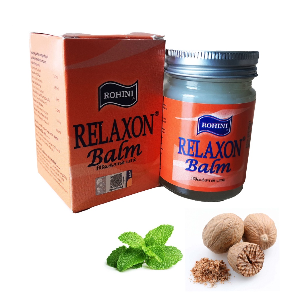 Rohini Relaxon Balm 48gm | Shopee Malaysia