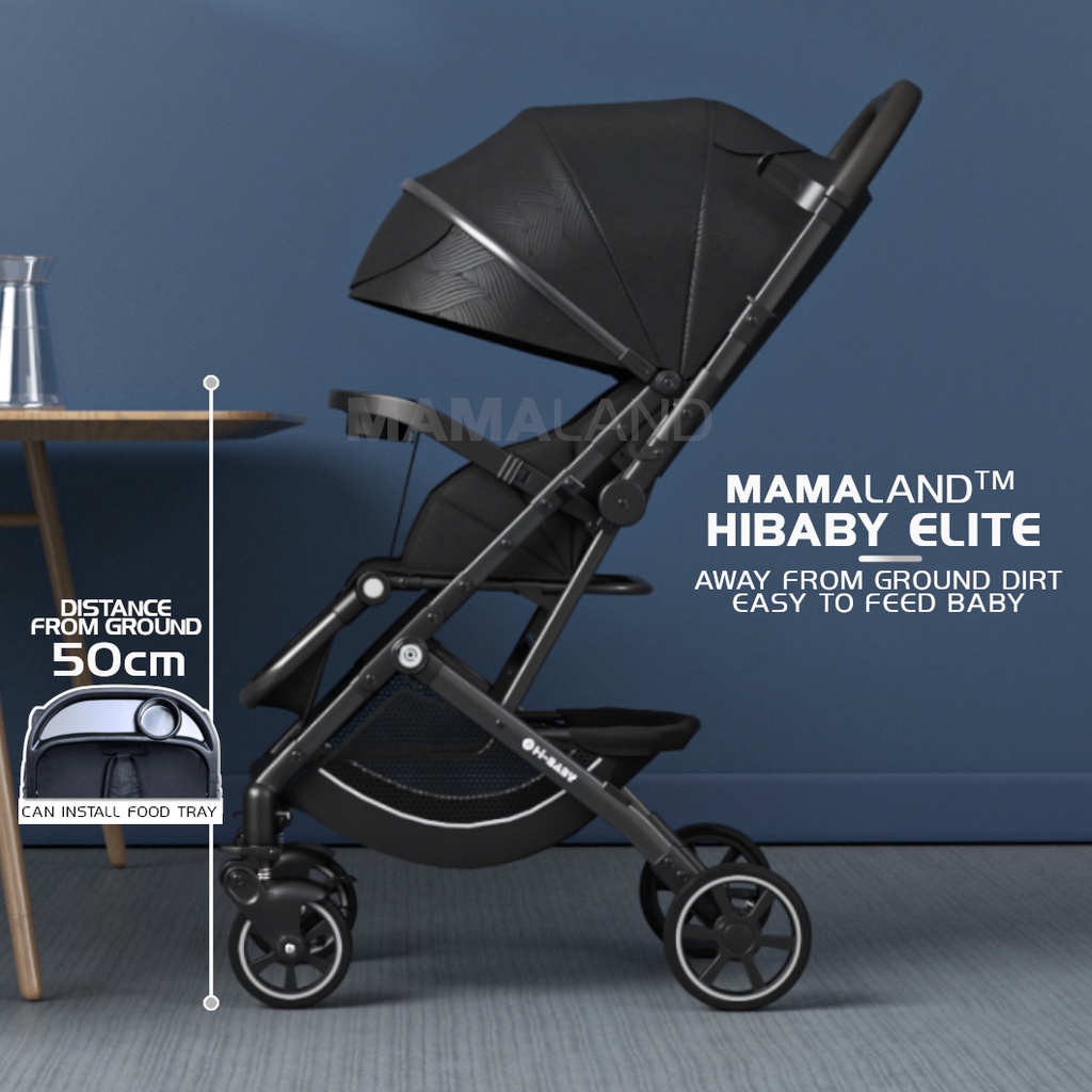 Mamaland Hibaby Elite Two Way Facing Parent Facing Travel Compact Fold ...