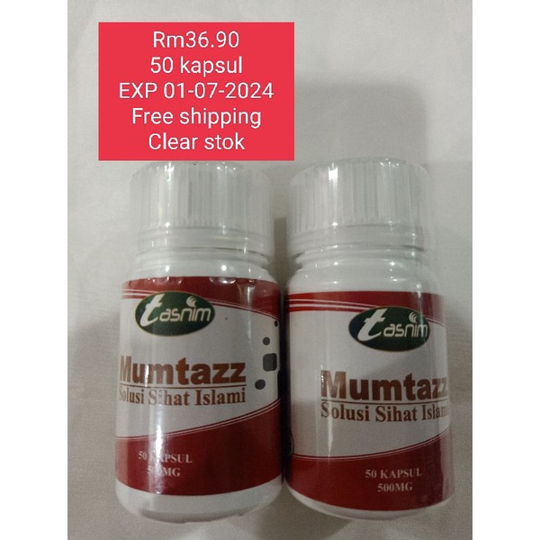 Mumtazz tasnim 50 kapsul | Shopee Malaysia