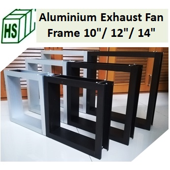 Aluminium Exhaust Fan Frame 10"/ 12"/ 14" | Shopee Malaysia