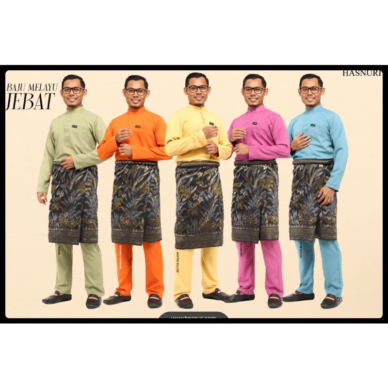 [BAJU MELAYU DEWASA CEKAK MUSANG]BAJU MELAYU JEBAT HASNURI SET FAMILY ...
