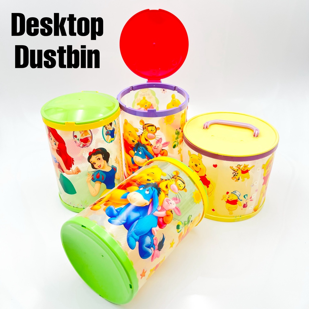 Mini Dustbin / Pressure Open Rubbish Bin / Trash Can / Garbage Waste ...