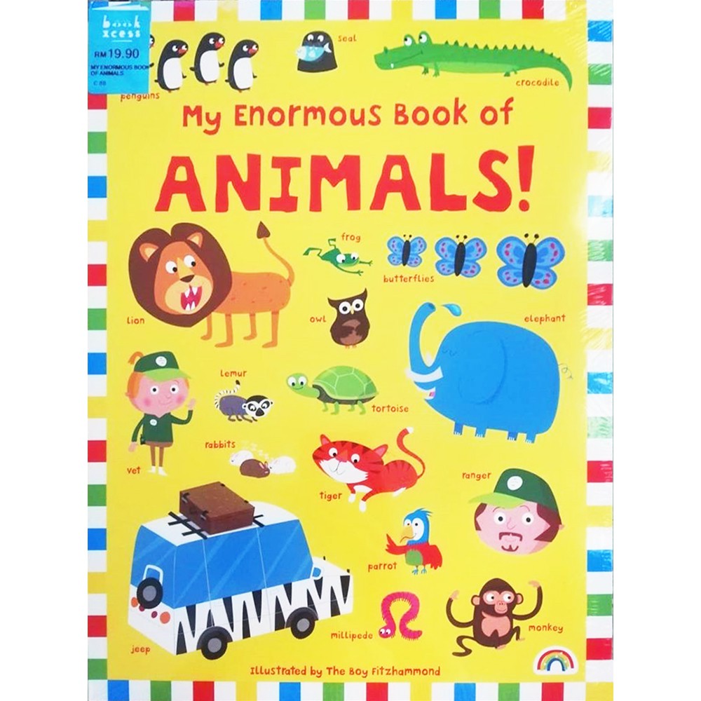 (BBW) My Enormous Book Of Animals! (ISBN: 9781784681722) | Shopee Malaysia