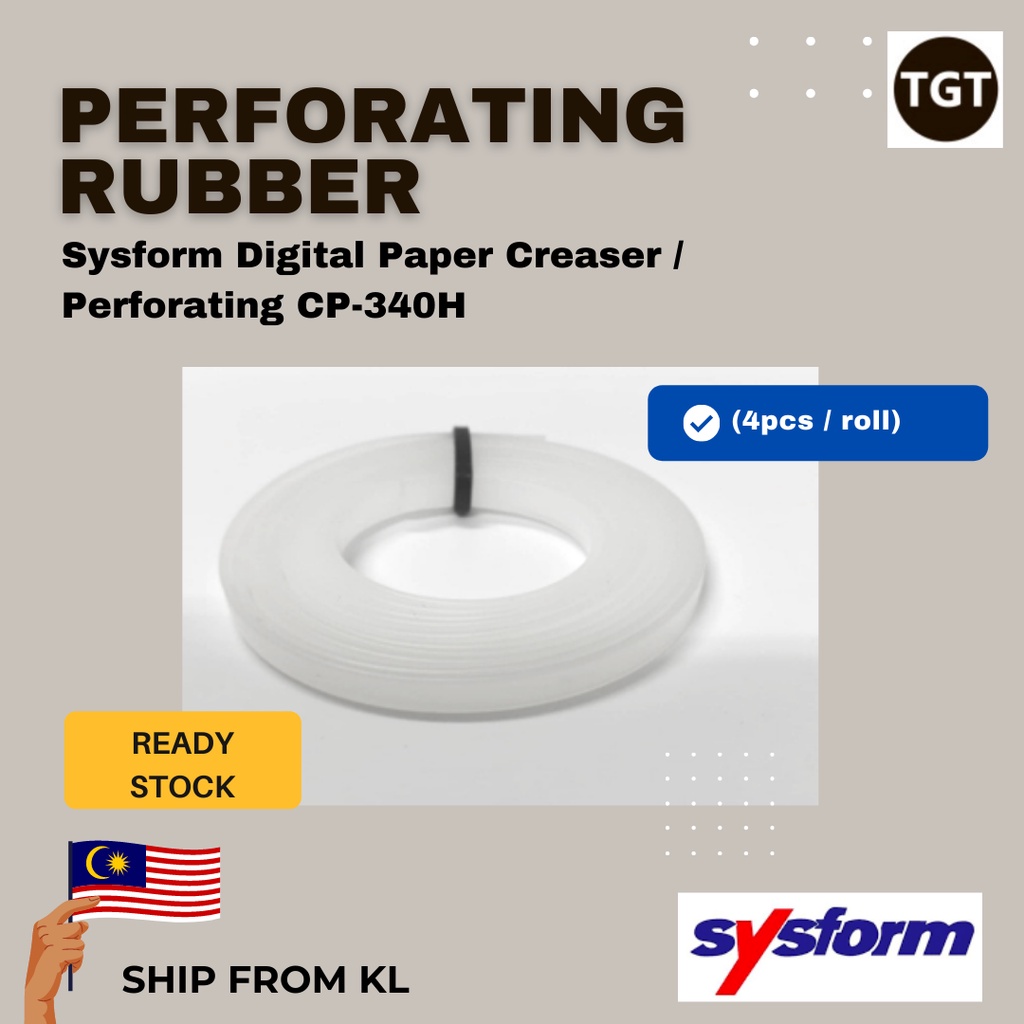 Techgraf-Perforating Rubber/Sysform Digital Paper Creaser / Perforating ...