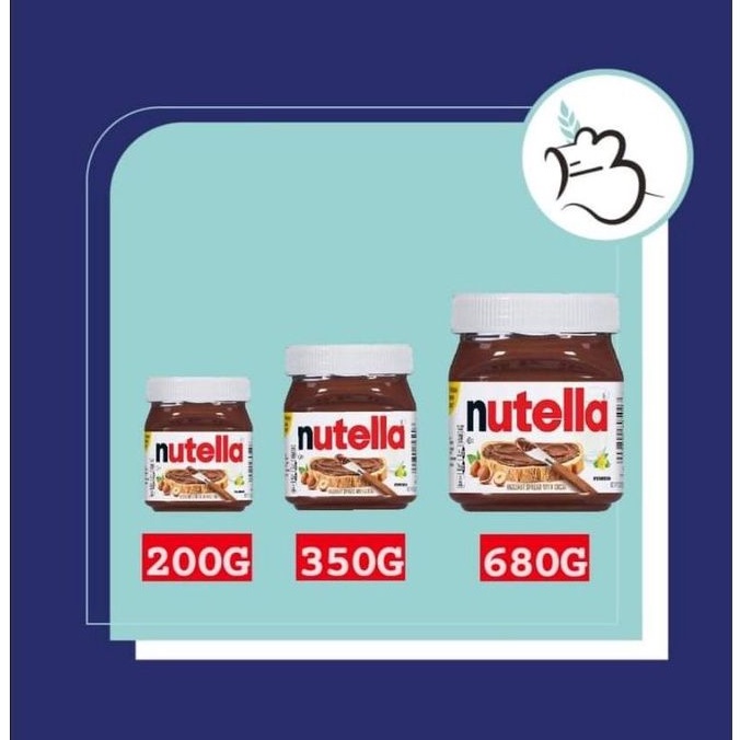 NUTELLA HAZELNUT PASTE 200G/350G/680G | Shopee Malaysia