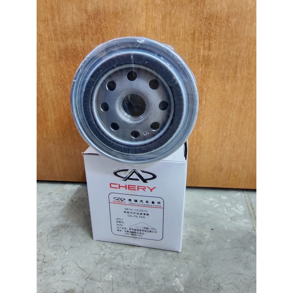 100% ORIGINAL CHERY OIL FILTER EASTAR/MAXIME/TIGGO/TRANSCOM 481H-1012010 LOWEST AT SHOPEE ...