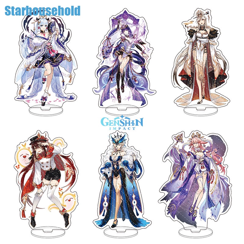 Genshin impact stand watercolor style genshin impact Fatui Raiden ...