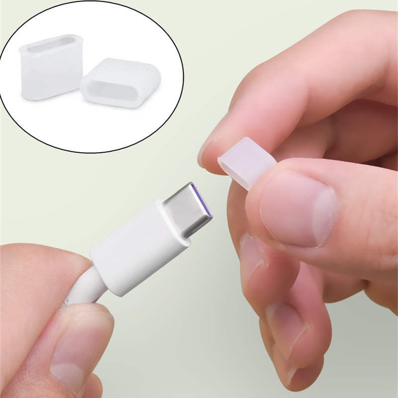 3Pcs Anti-dust Cable Adapter Plug Protector Cover Mobile accessories ...
