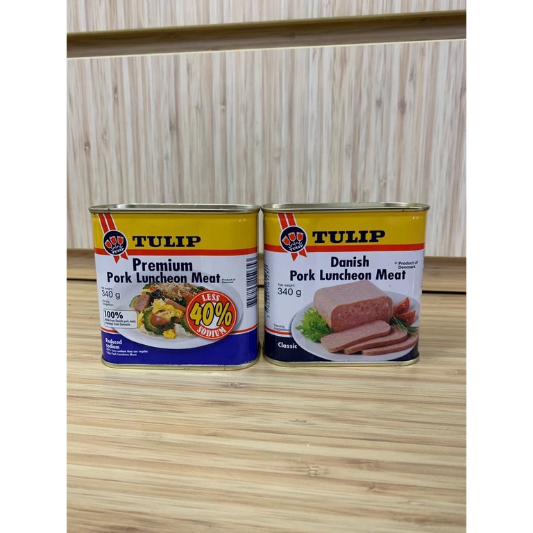 TULIP Danish Pork Luncheon Meat (340g) // Premium Pork Luncheon Meat ...