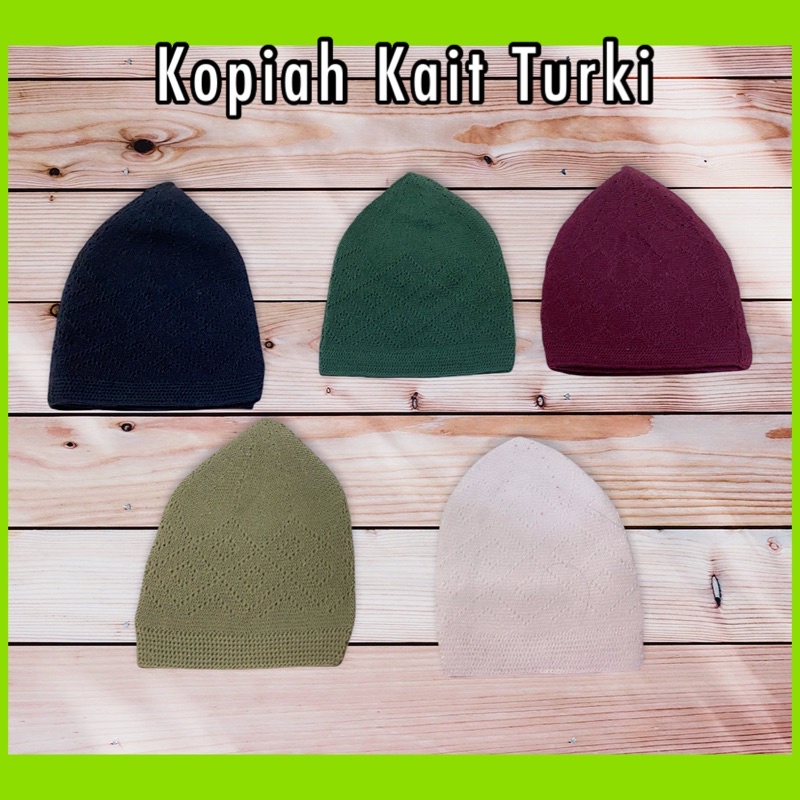 Kopiah Kait Turki Dewasa / Kopiah Remaja / Kopiah Kanak-kanak | Shopee ...