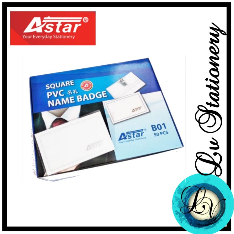 【LV】Astar Name Tag B-01 / PVC Name Badge | Shopee Malaysia