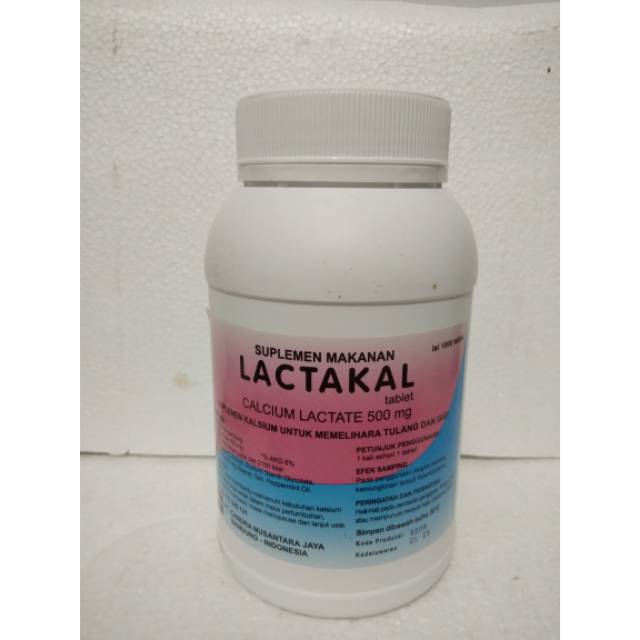 Lactakal calcium lactate calcium kalk 1000 tablets | Shopee Malaysia