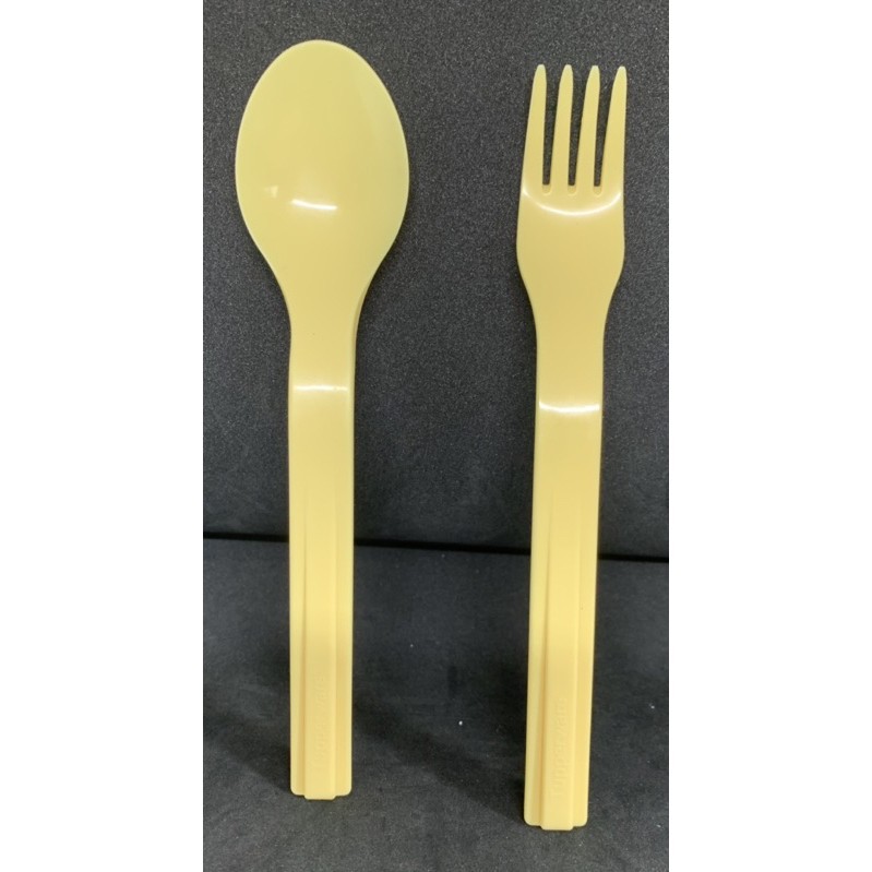 Original Tupperware Cutlery Set (Spoon+Fork) | Shopee Malaysia