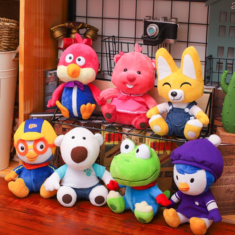 【READY STOCK】Korea Cartoon Pororo Stuffed Plushie Toys Little Penguin ...