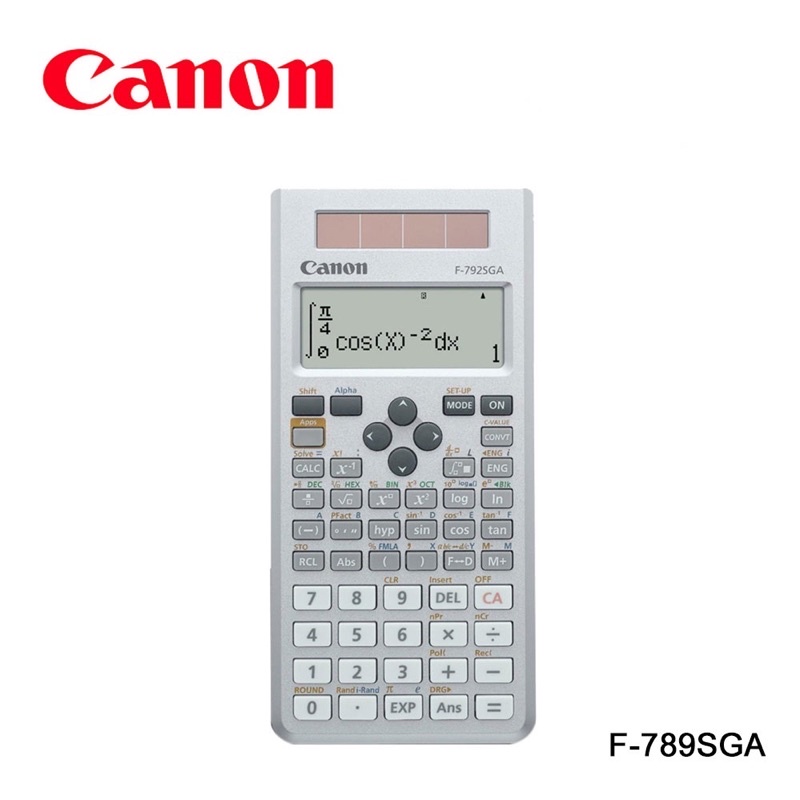 (Original)Canon F-789SGA Scientific Calculator 605 Function(Equivalent ...