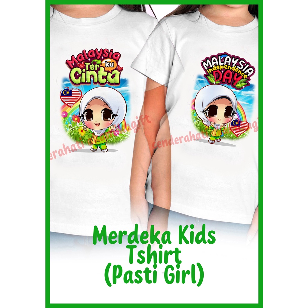 Baju Budak Kiut Pasti (girl) Merdeka Malaysia (kids) Budget | Shopee ...