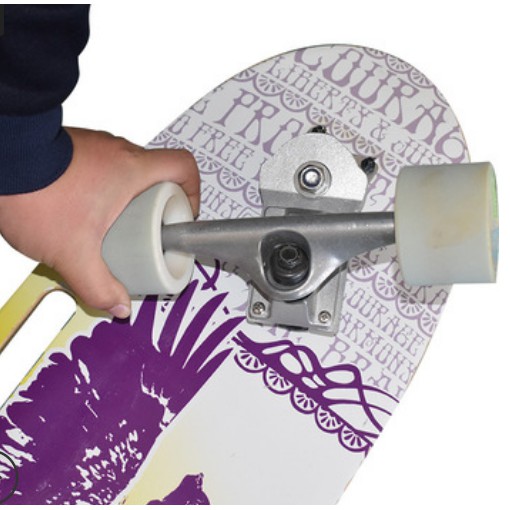Land surfboard carver steering dock truck cruise bridge smoothsta base ...