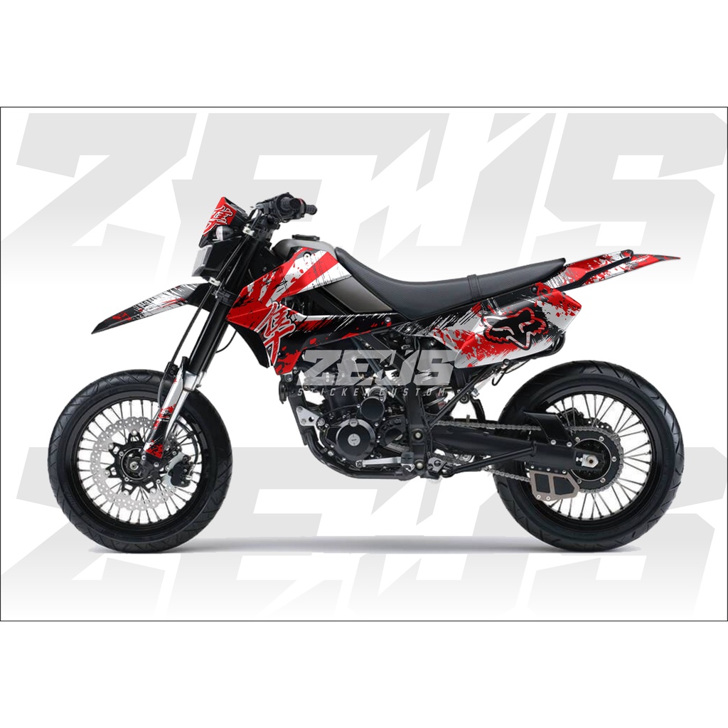 Decal Sticker - Klx Dtx 250 Zeus SC 42 Decal Sticker | Shopee Malaysia