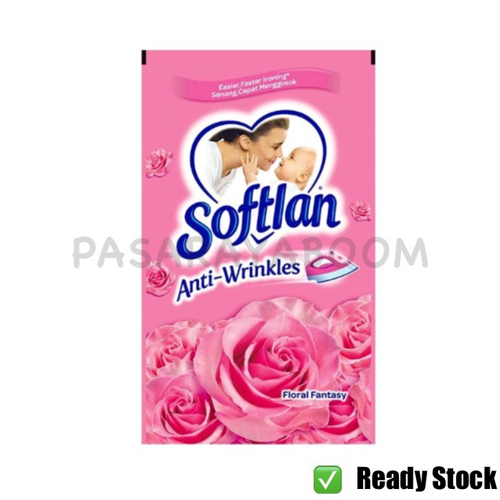 SOFTLAN Anti-Wrinkles Softerner - Floral (REFILL - 800ml) | Shopee Malaysia